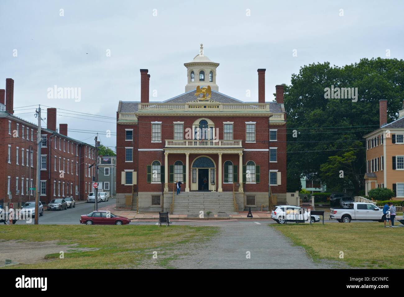 The Salem Customs House at the Salem National Historic Park in Salem ...