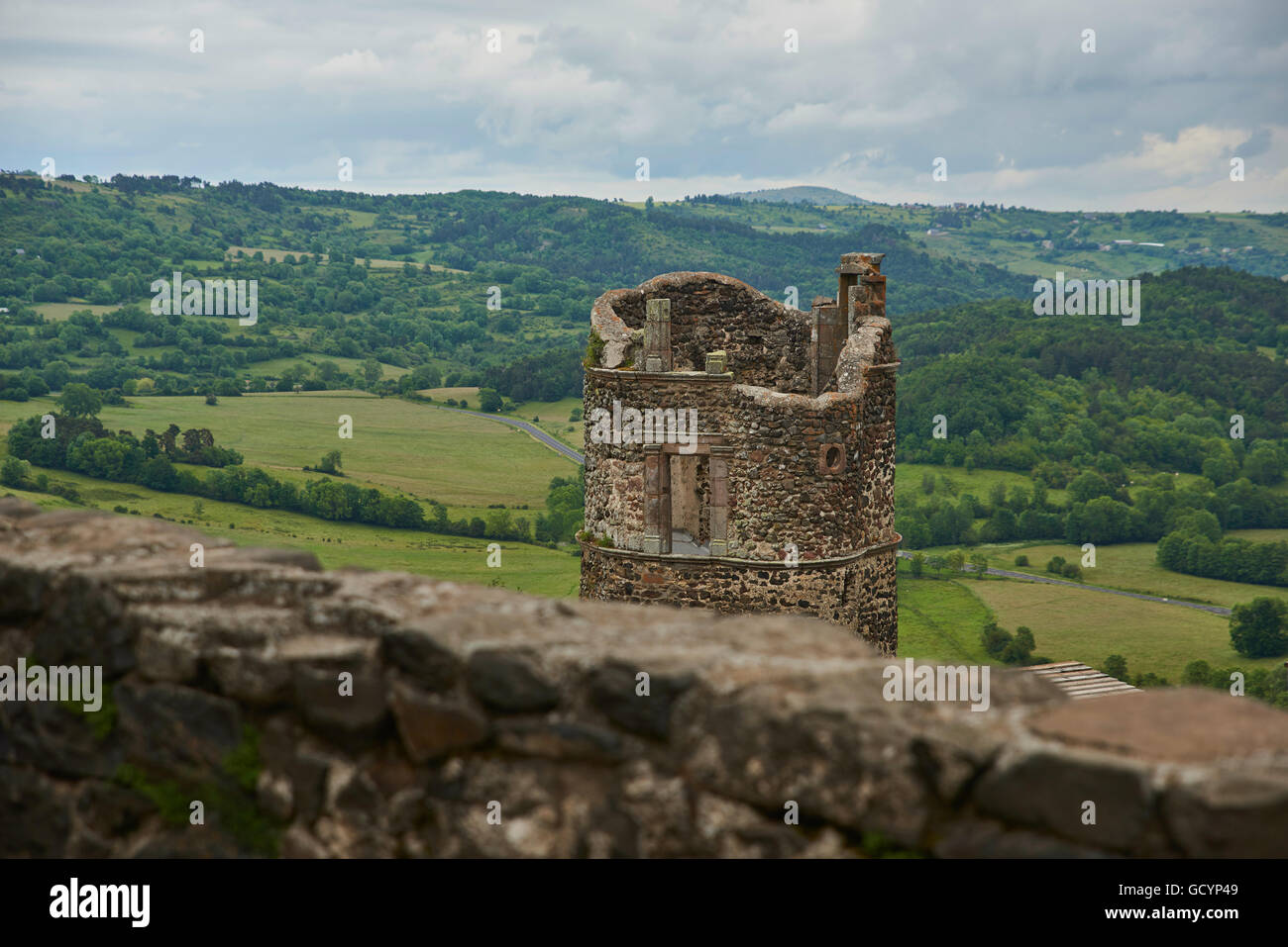 Chateau de Murol Stock Photo - Alamy