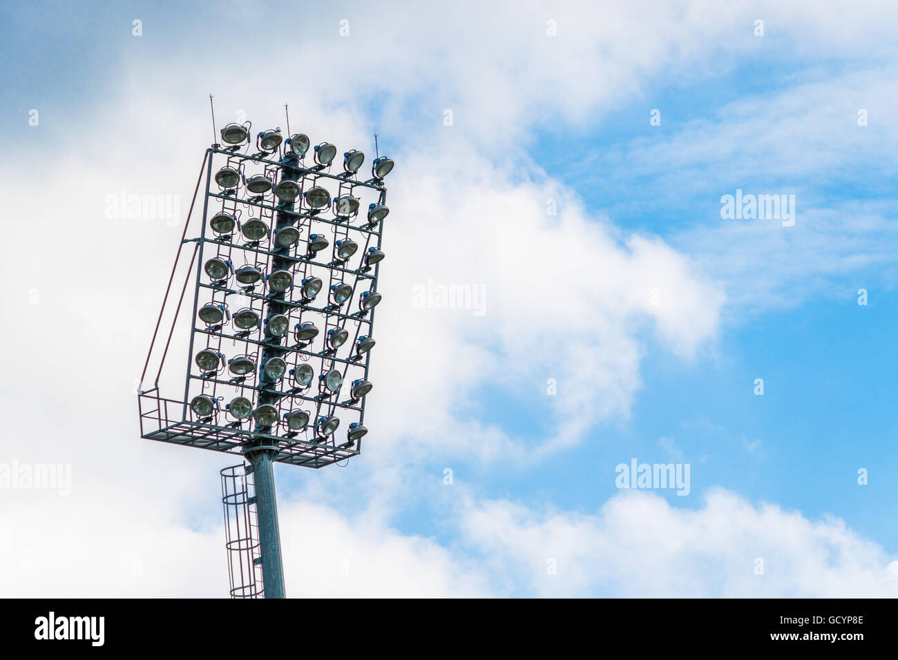 Stadium Lights Silhouette