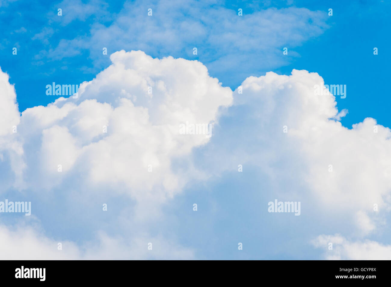 Beautiful blue sky with white cloud Stock Photo - Alamy