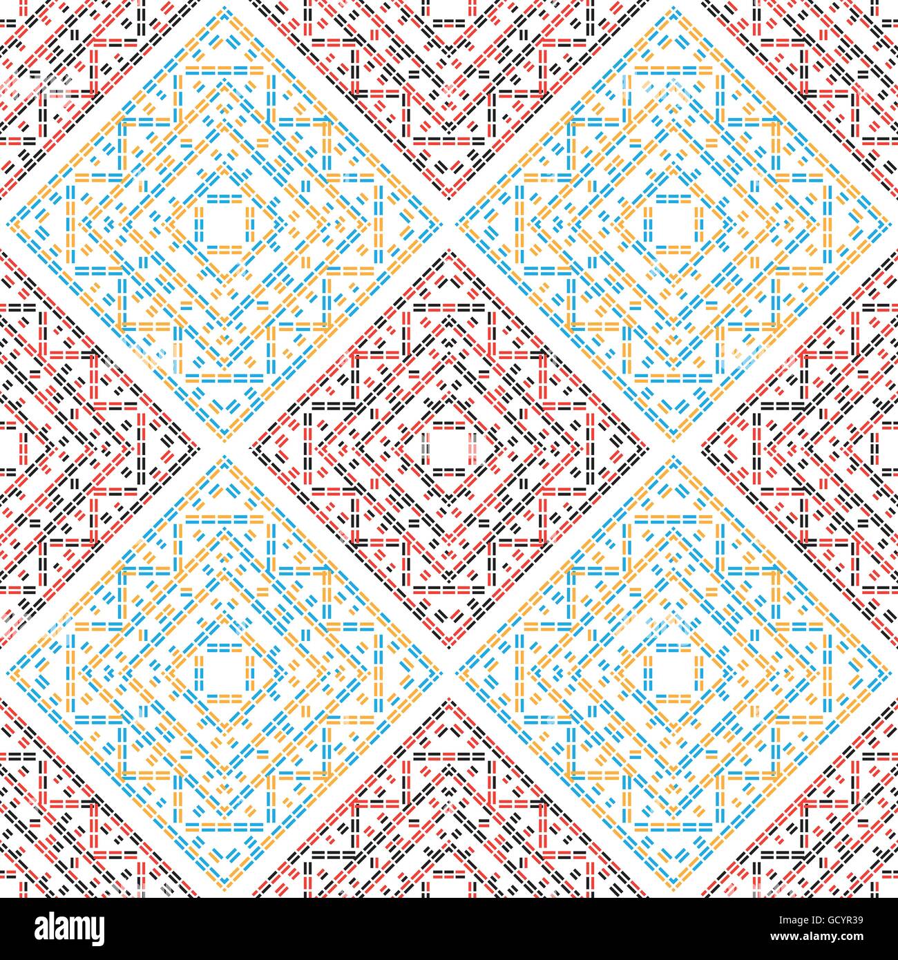 abstract dashed color lines seamless pattern vector background Stock ...