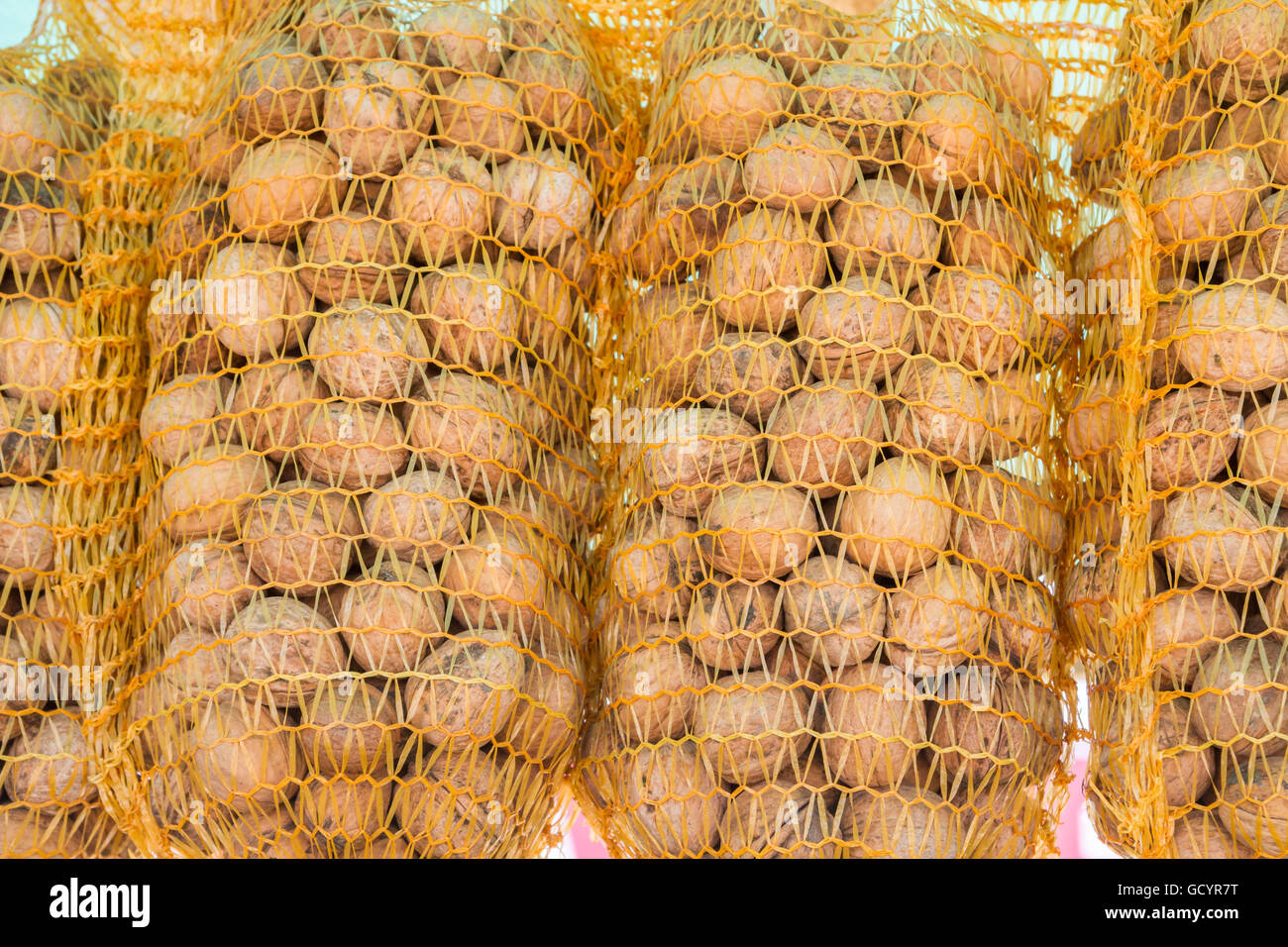 Walnuts pack in the store on the counter Stock Photo - Alamy