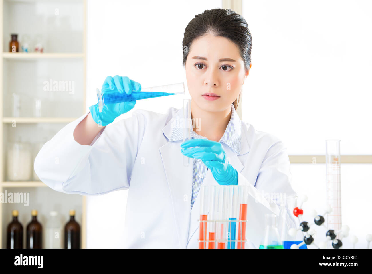 Young female scientist doctor in hi-res stock photography and images ...