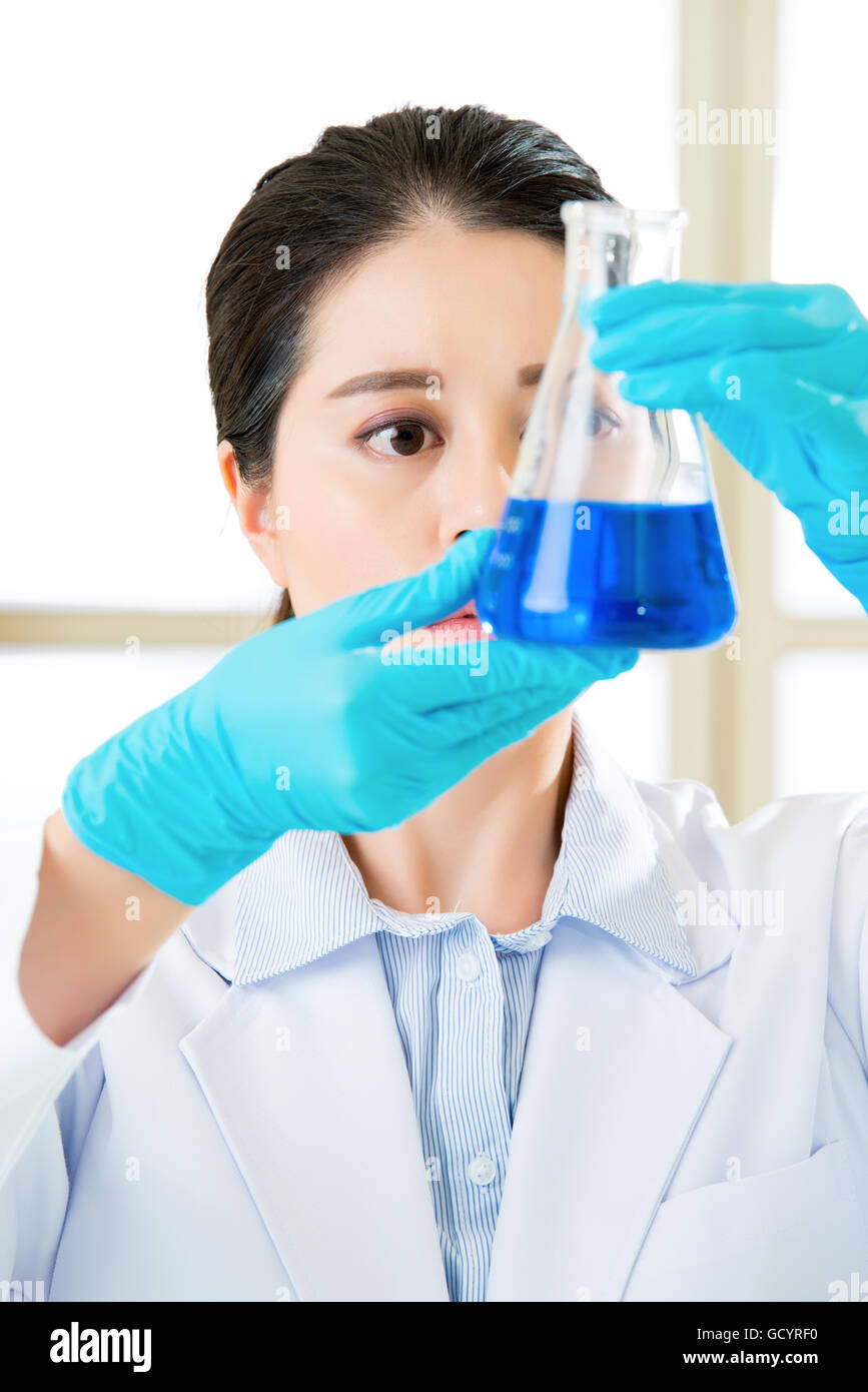 Asian female forensic scientist working hi-res stock photography and ...