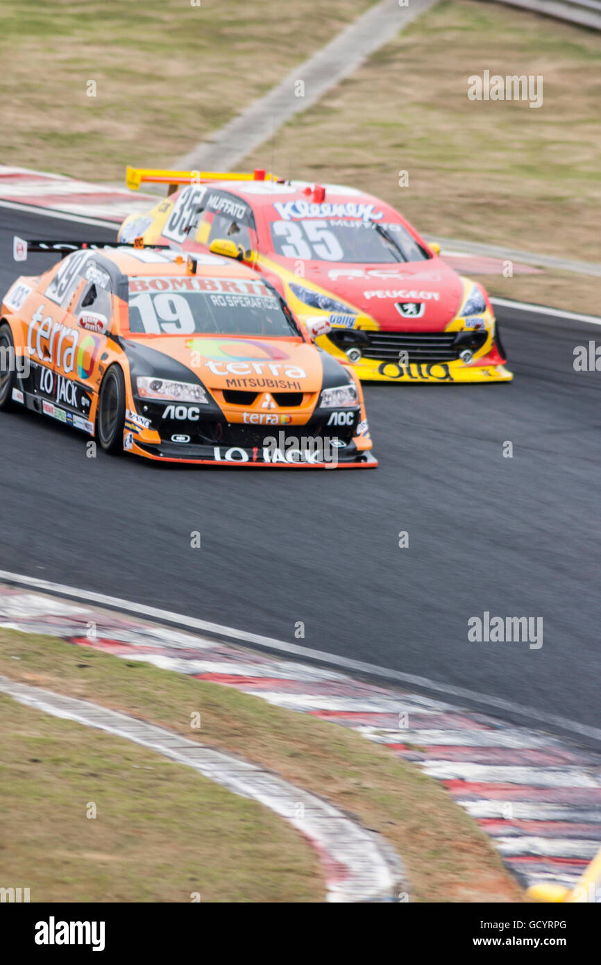 Racing Stock Car Interlagos Brazil Stock Photo - Alamy