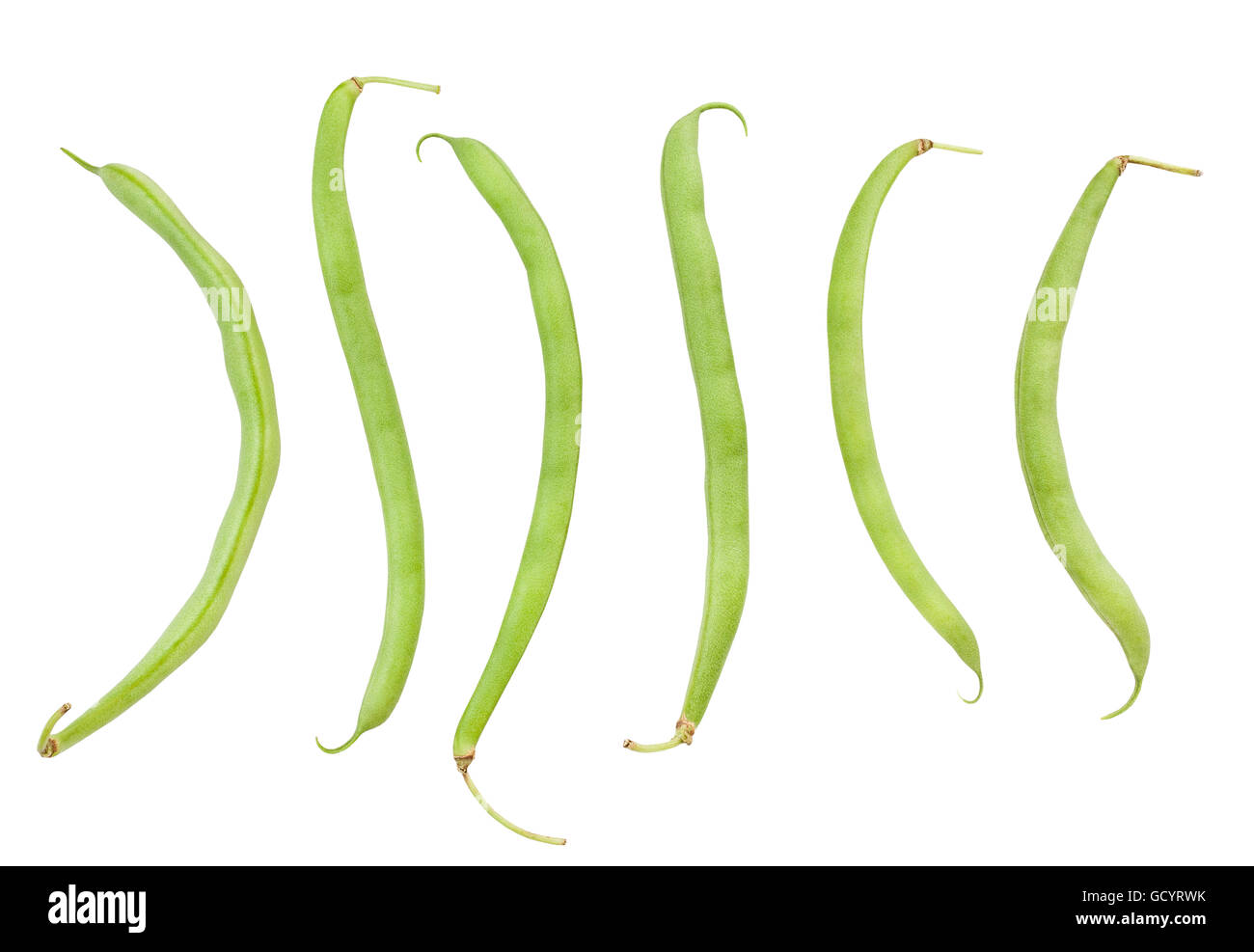 french beans isolated Stock Photo - Alamy