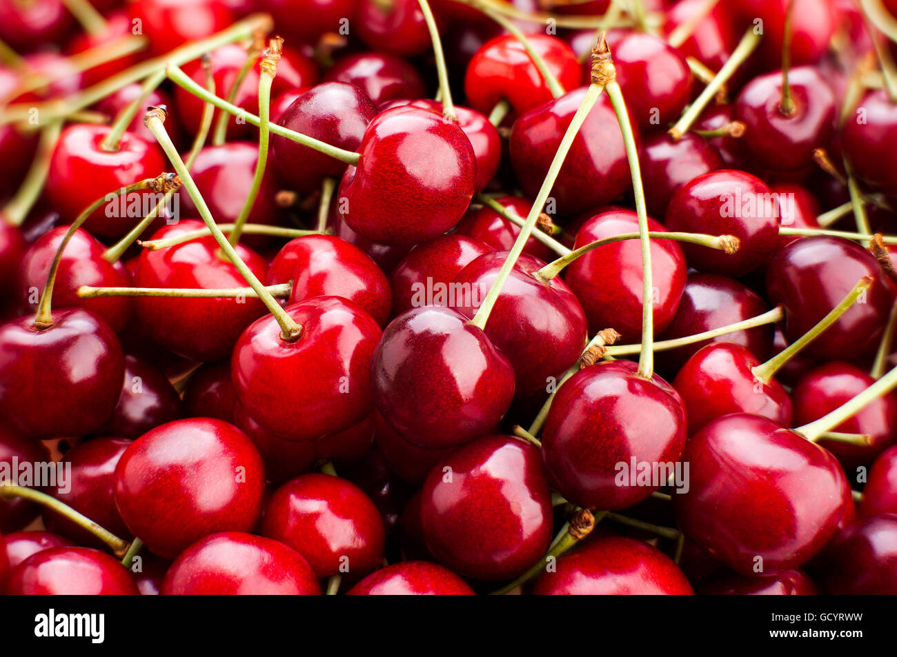 Closeup cherry hi-res stock photography and images - Alamy