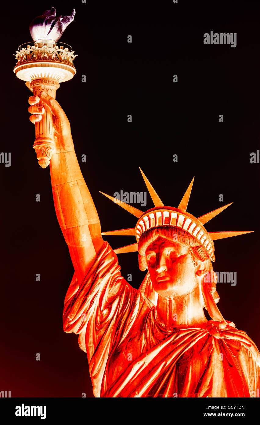 The Statue of Liberty is a colossal neoclassical sculpture on Liberty ...