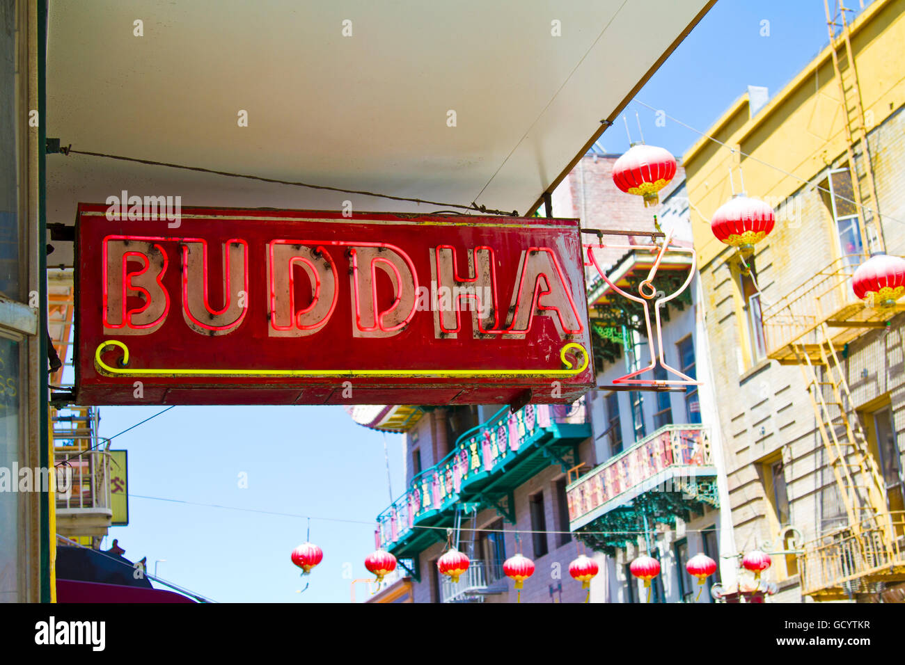 Buddha bar san francisco chinatown hi-res stock photography and images ...