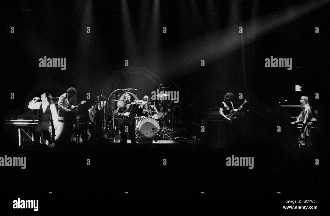 The original lineup of the rock Band "Kansas" live in concert at the ...