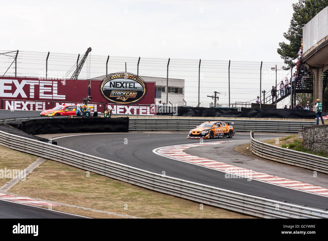 Racing Stock Car Interlagos Brazil Stock Photo - Alamy