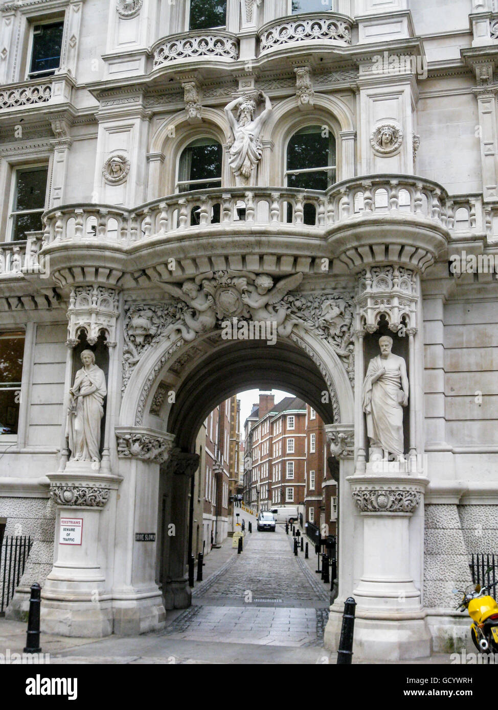 Typical House Facade London England Stock Photo - Alamy