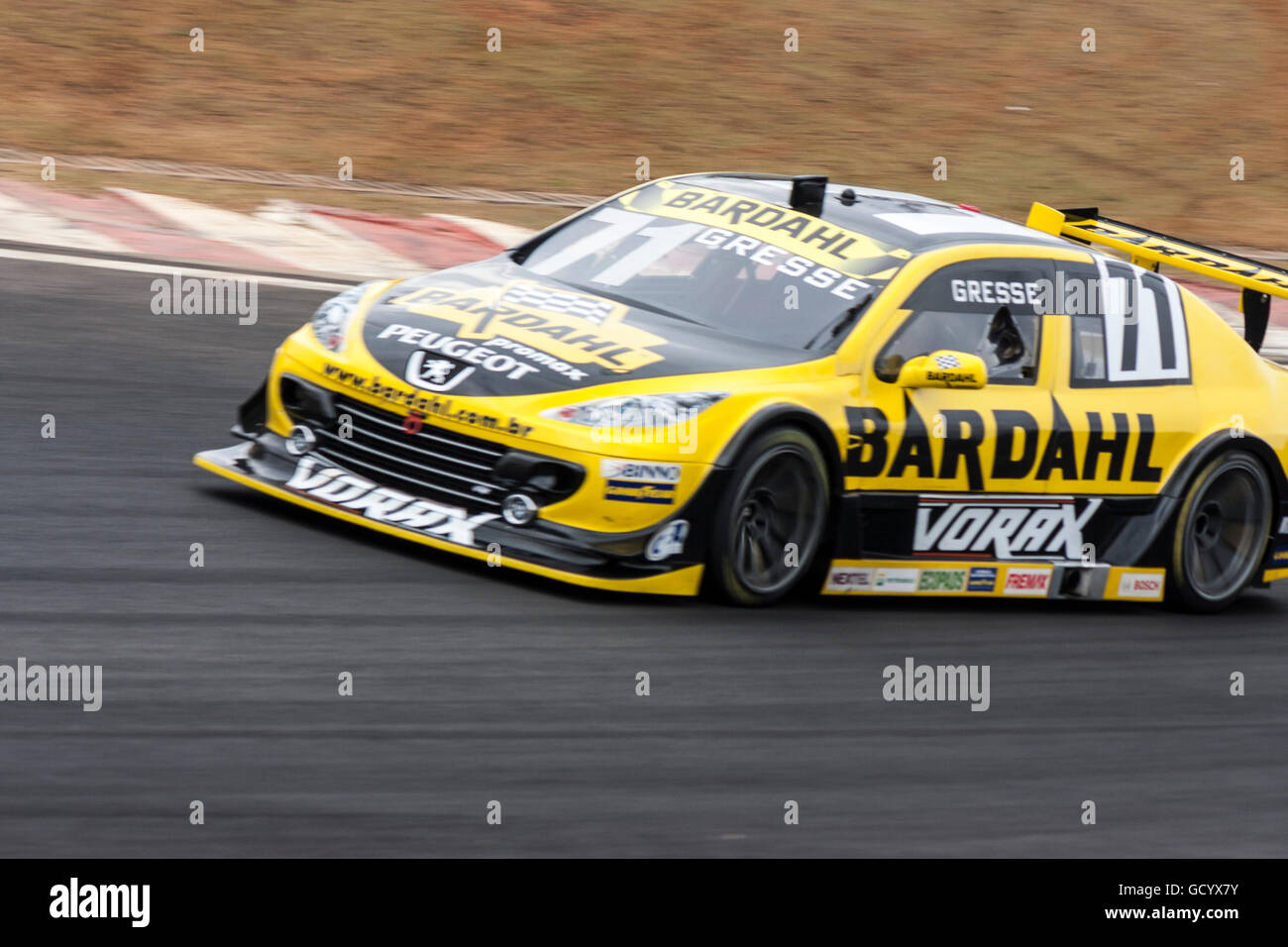 Racing Stock Car Interlagos Brazil Stock Photo - Alamy