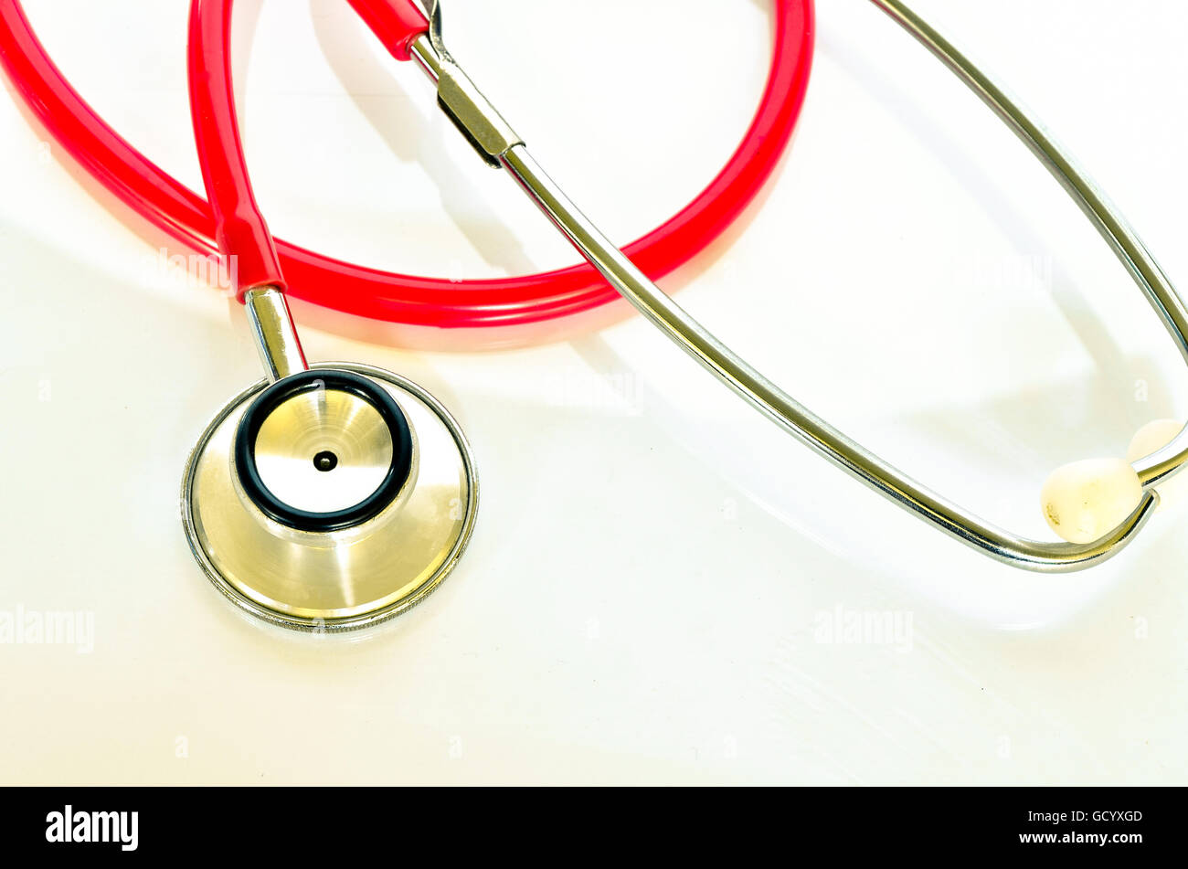 stethoscope, isolated on white Stock Photo - Alamy