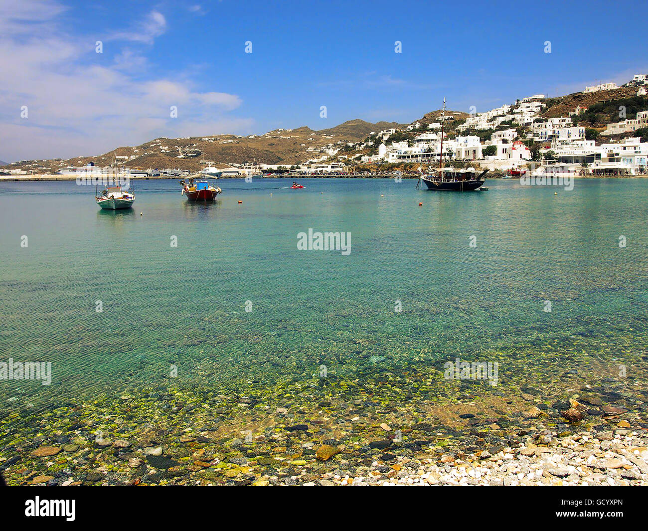 Oia village image blue hi-res stock photography and images - Alamy
