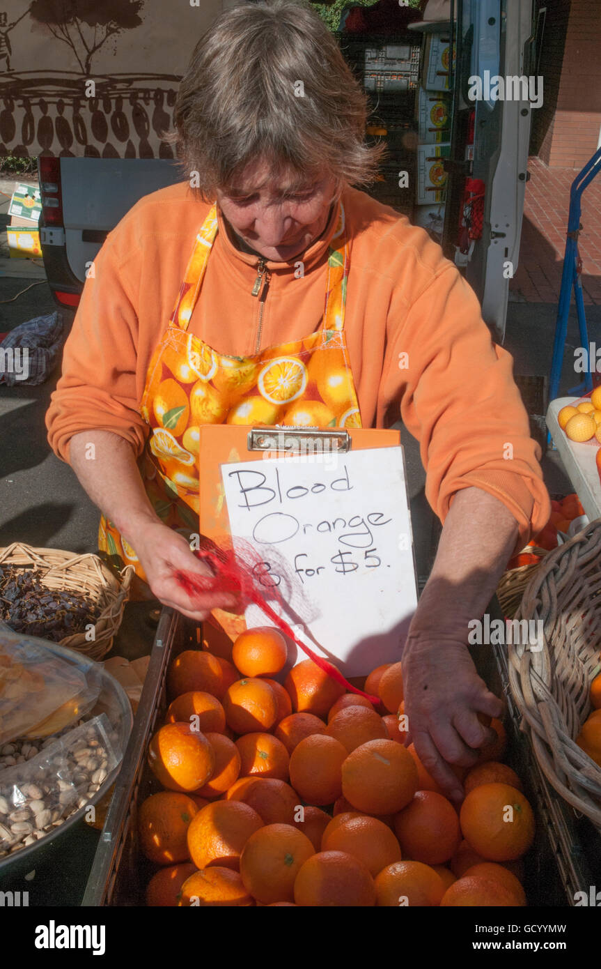 Orange lady hi-res stock photography and images - Alamy