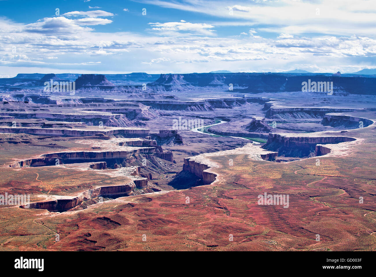 Panorama view of green river overlook hi-res stock photography and ...