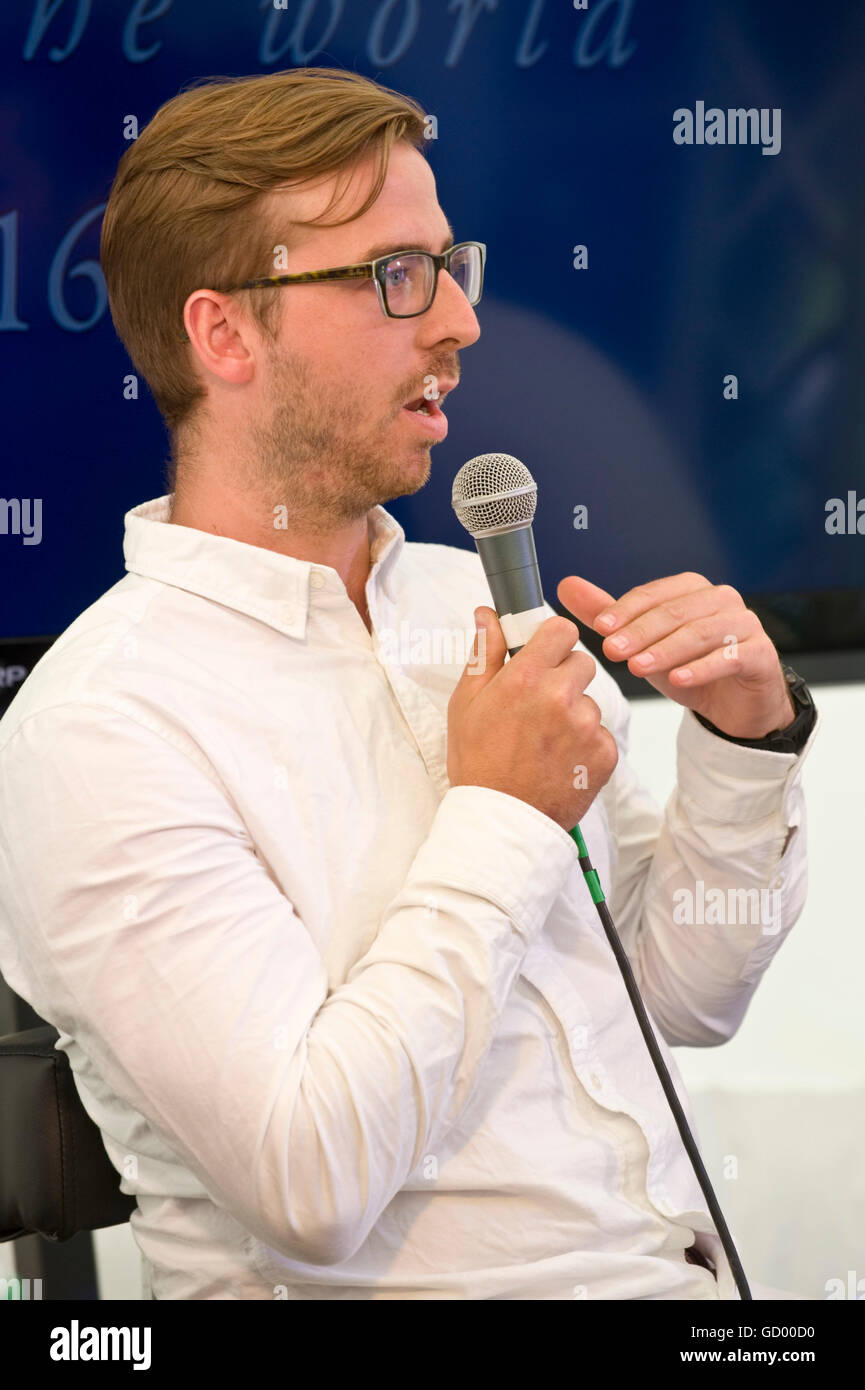 Philip Ellis co-founder of Blaze hi-tech cycling lights at NACUE Panel ...