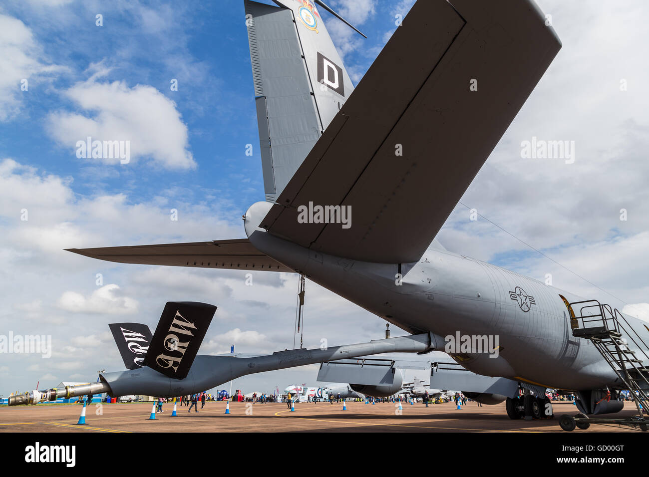 KC-135R from the USAF pictured at the 2016 Royal International Air ...