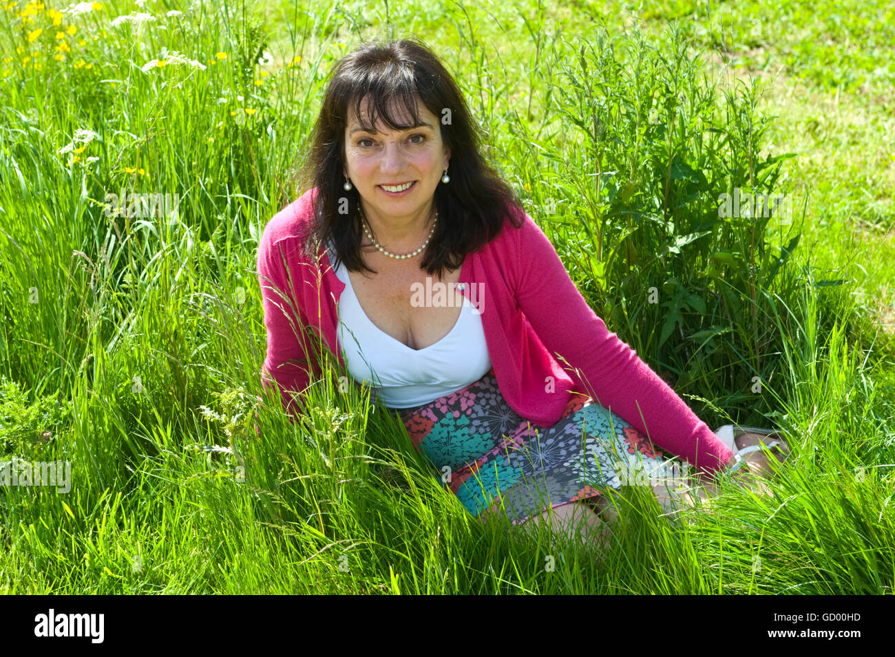 Lucy Pinney who writes about finding love in the countryside pictured ...