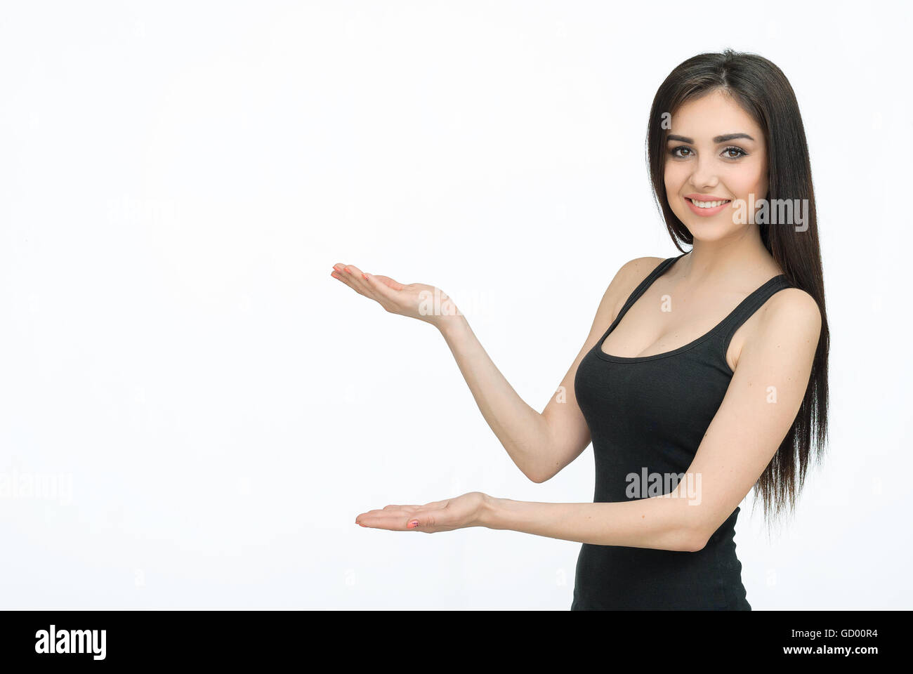 Beautiful woman hand open palm hi-res stock photography and images - Alamy