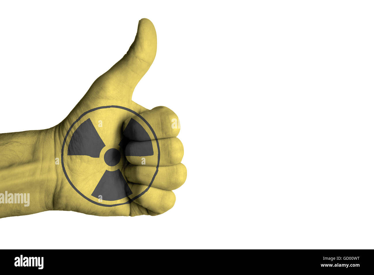 Black hand up icon Cut Out Stock Images & Pictures - Alamy