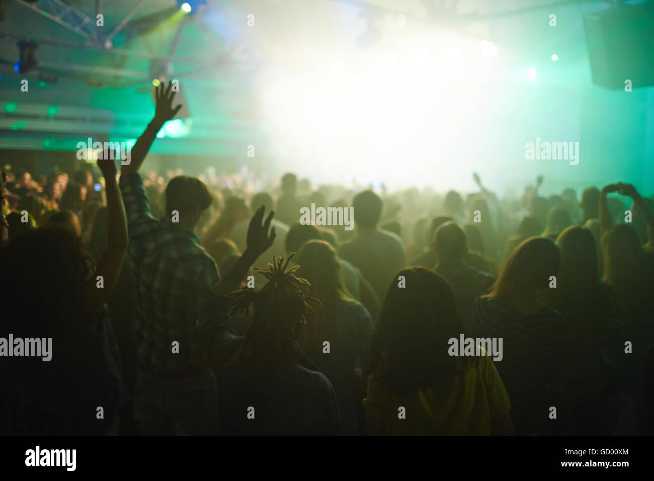 People at concert Stock Photo - Alamy