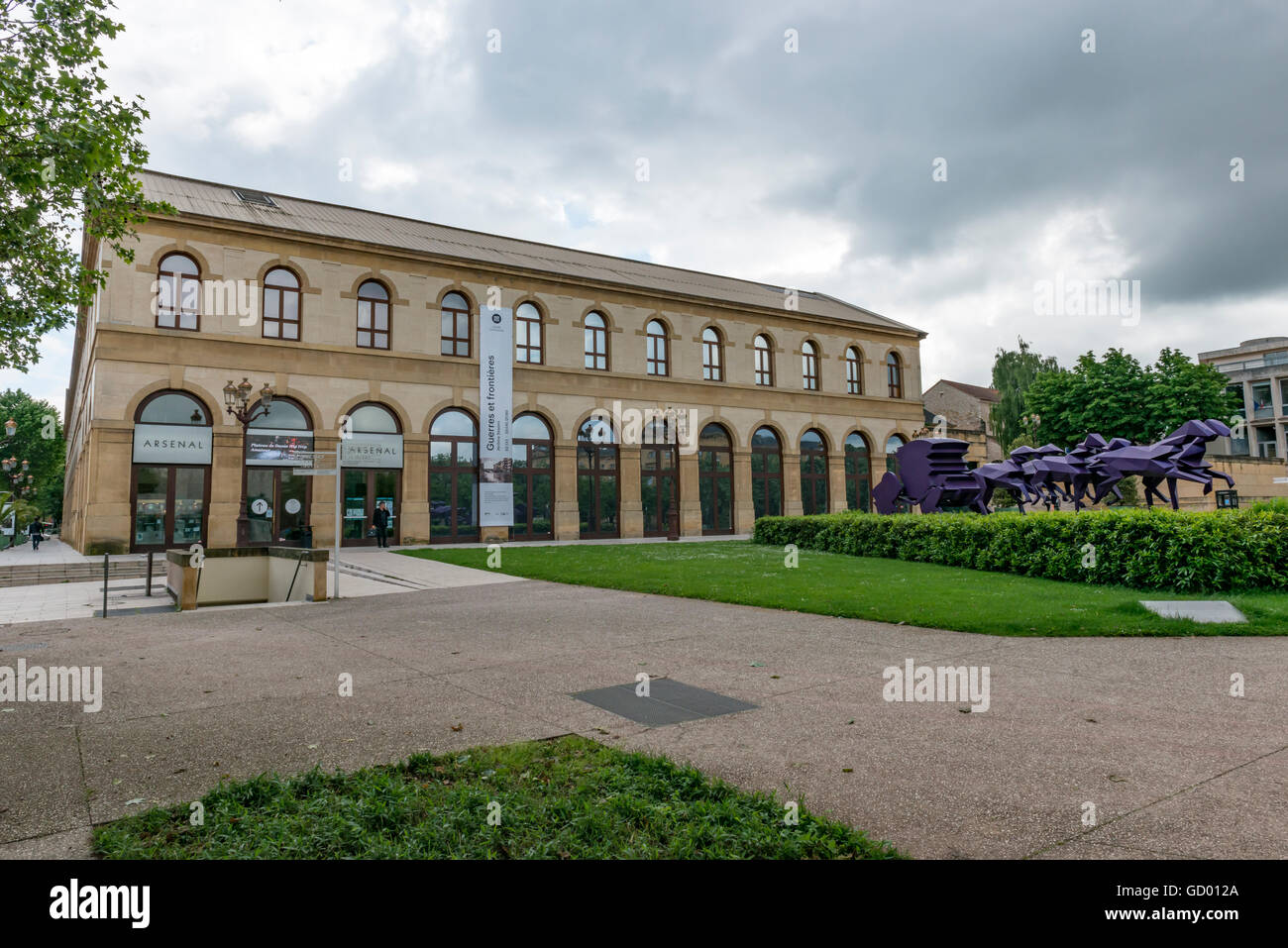 Arsenal de Metz Stock Photo - Alamy