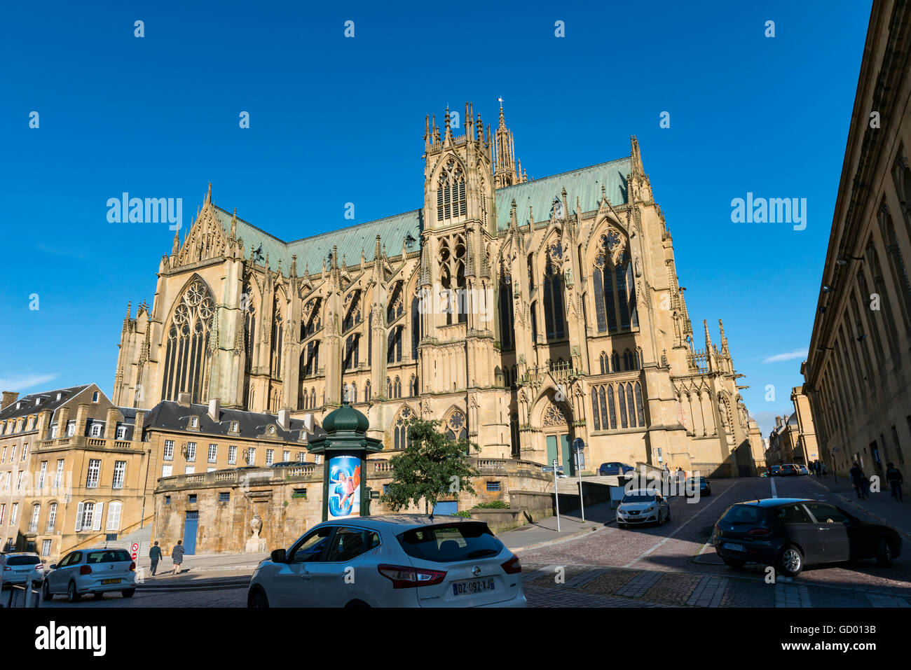Metz france stephen cathedral hi-res stock photography and images - Alamy