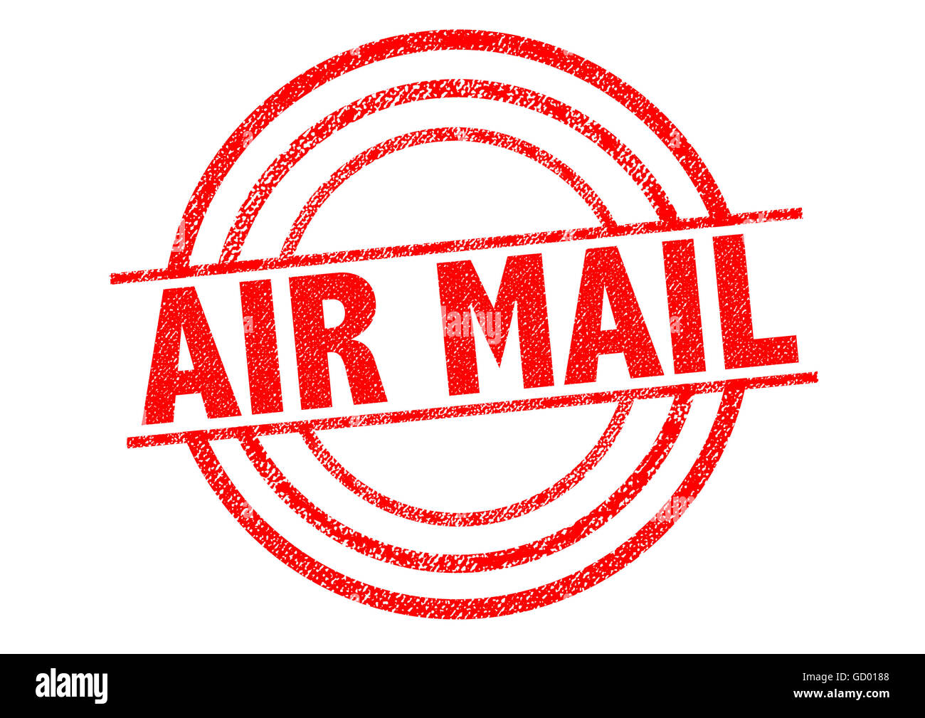 Air mail stamps Cut Out Stock Images & Pictures - Alamy