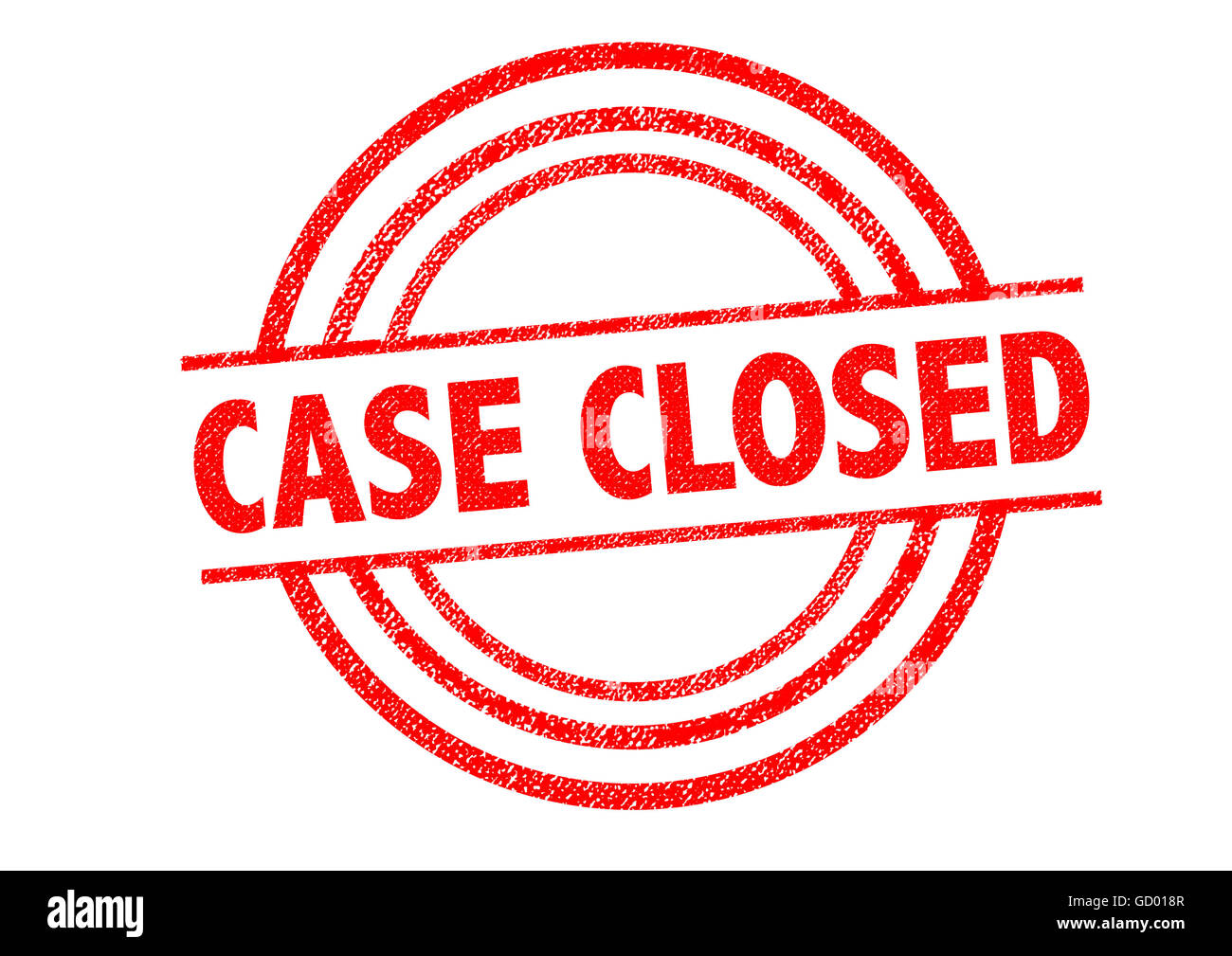 CASE CLOSED Rubber Stamp over a white background Stock Photo - Alamy