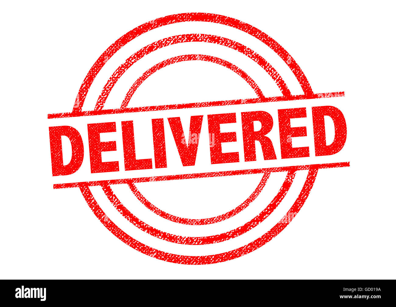 Delivered icon Cut Out Stock Images & Pictures - Alamy