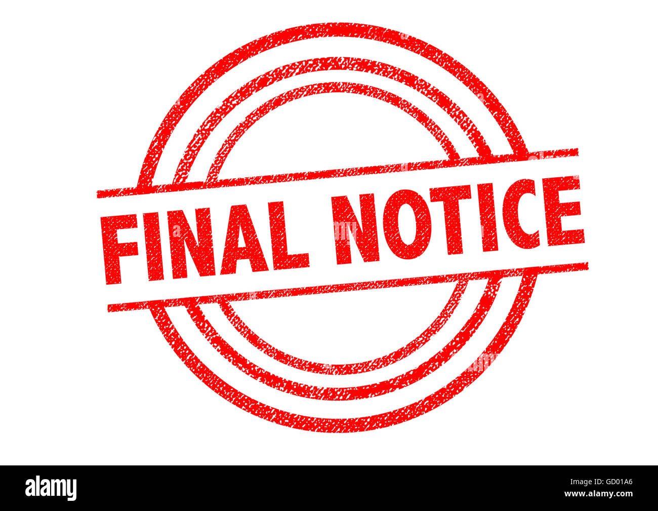 FINAL NOTICE Rubber Stamp over a white background Stock Photo - Alamy