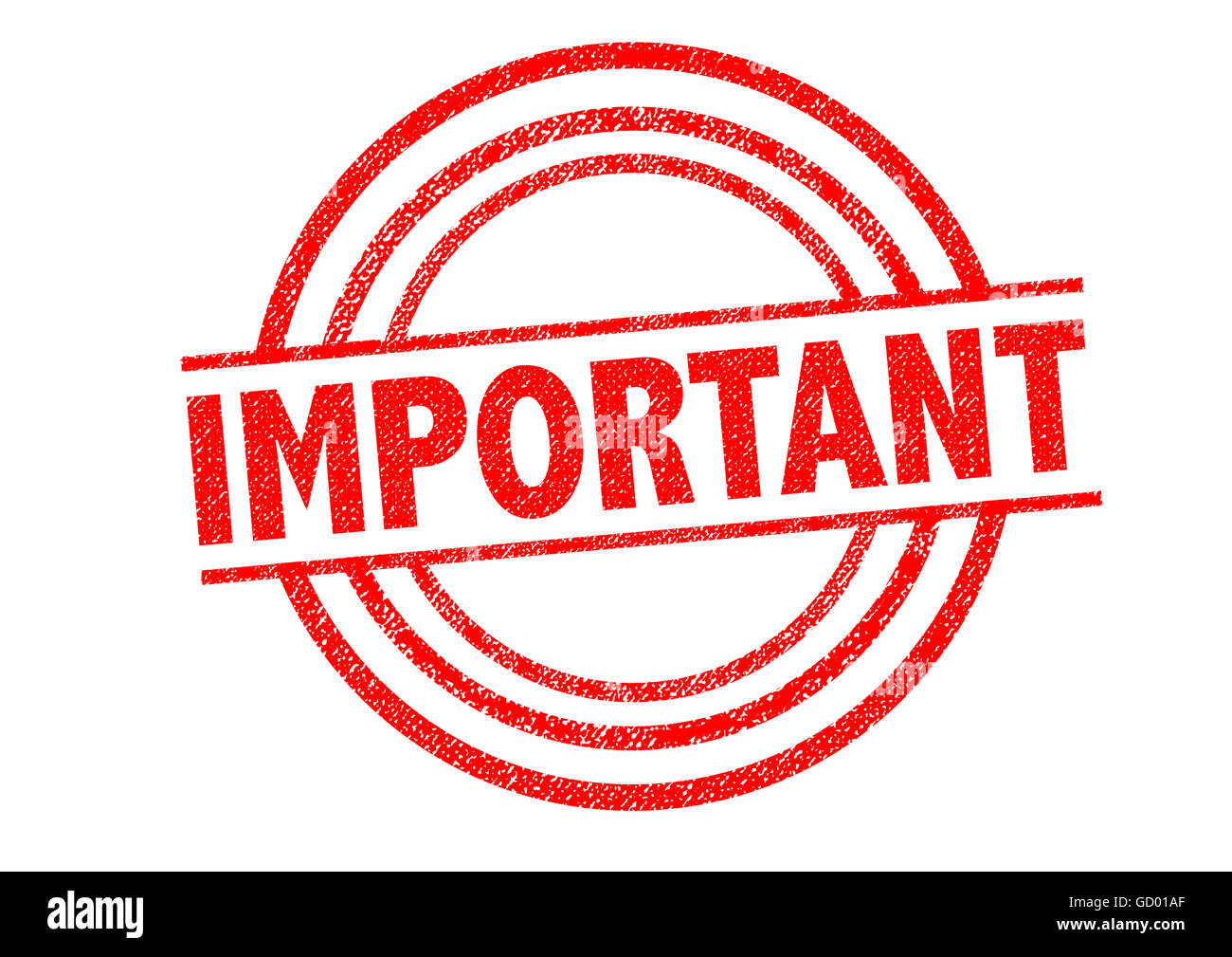 IMPORTANT Rubber Stamp over a white background Stock Photo - Alamy