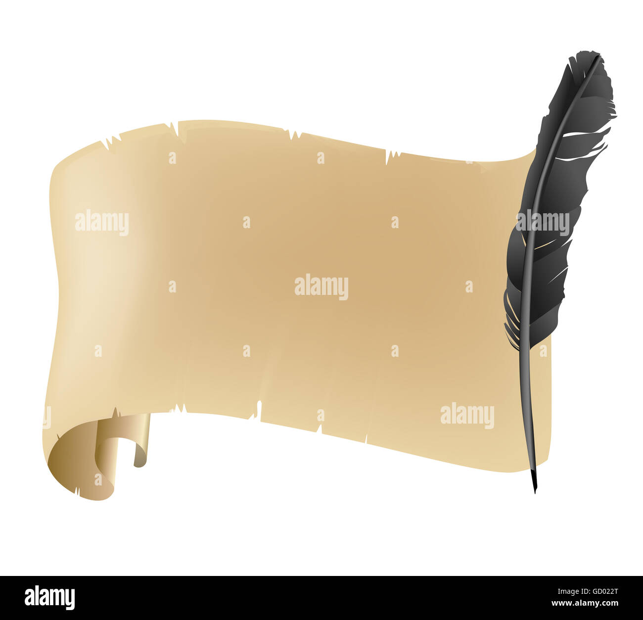 Ancient scroll and manuscript hi-res stock photography and images - Alamy