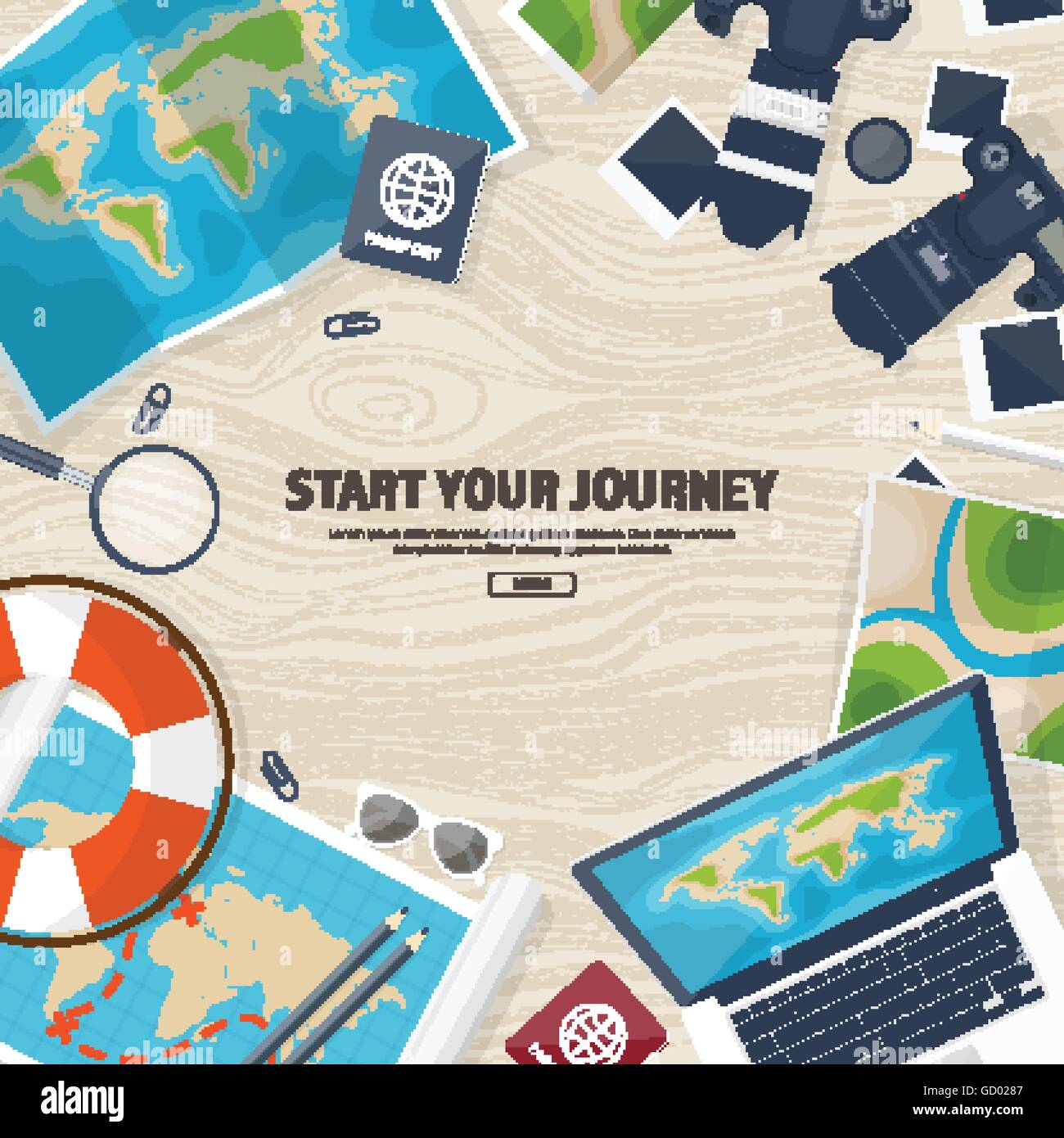 Travel and tourism. Flat style. World, earth map. Globe. Trip, tour ...