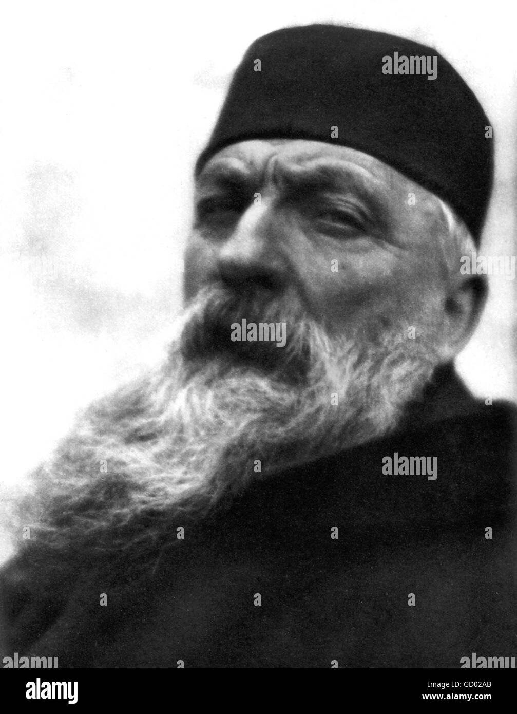 Auguste Rodin. Portrait of the French sculptor Auguste Rodin (François ...