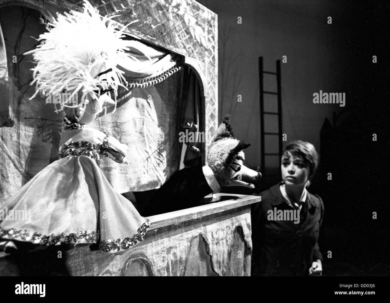 Anna Maria Alberghetti on stage in Carvial! in 1961 Stock Photo - Alamy