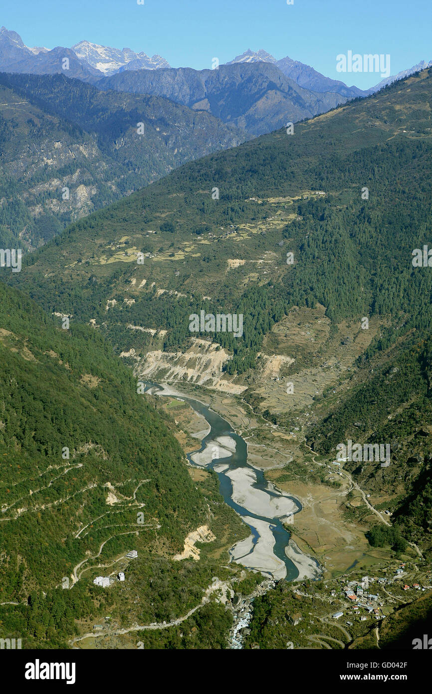 Zemithang valley hi-res stock photography and images - Alamy