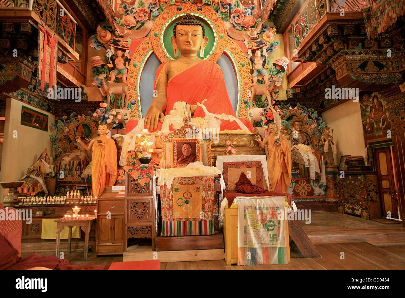 Tawang buddha statue hi-res stock photography and images - Alamy