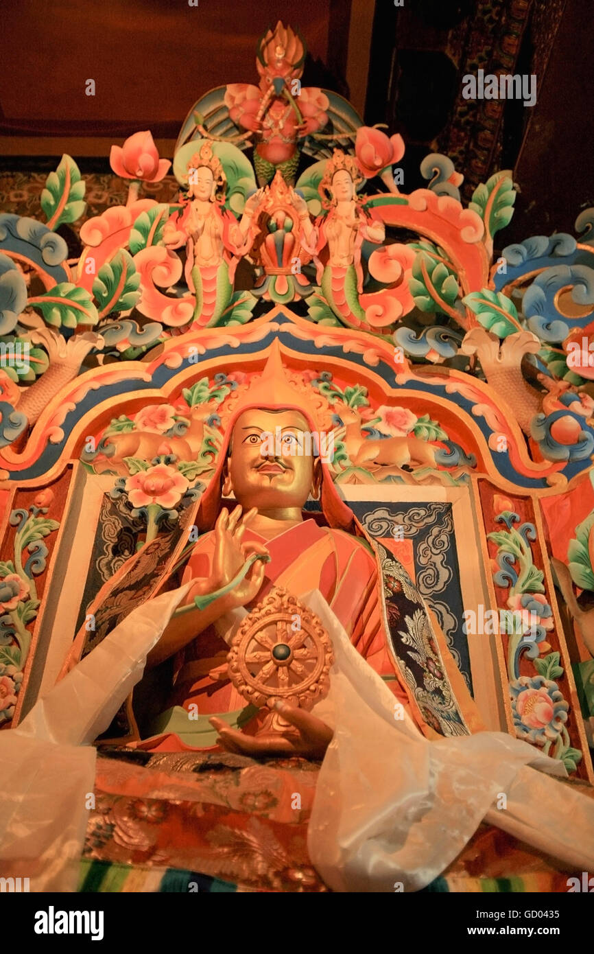 Inside the tawang monastery hi-res stock photography and images - Alamy