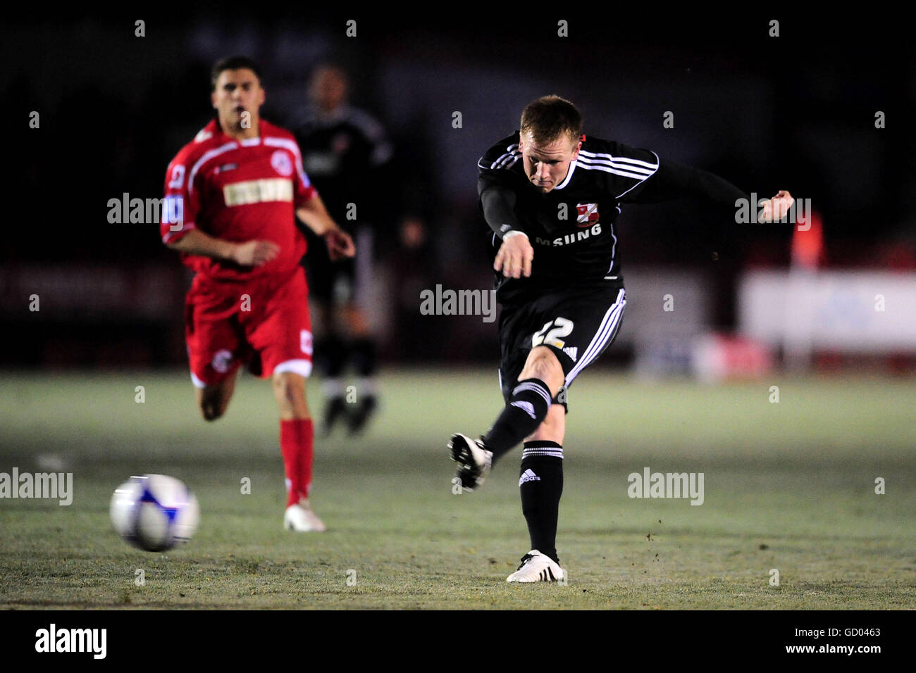 Football full length ball fooballer footballers player players ...