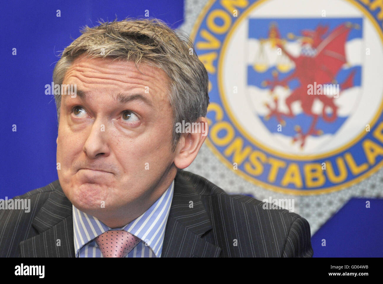 Press conference kenneth steele house in bristol hi-res stock ...