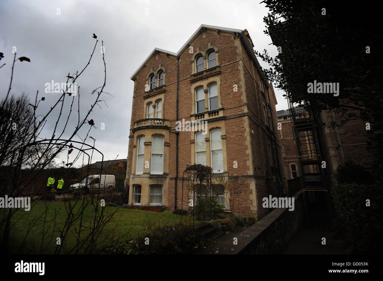 Joanna Yeates murder. General view of the flat of murder victim Joanna ...