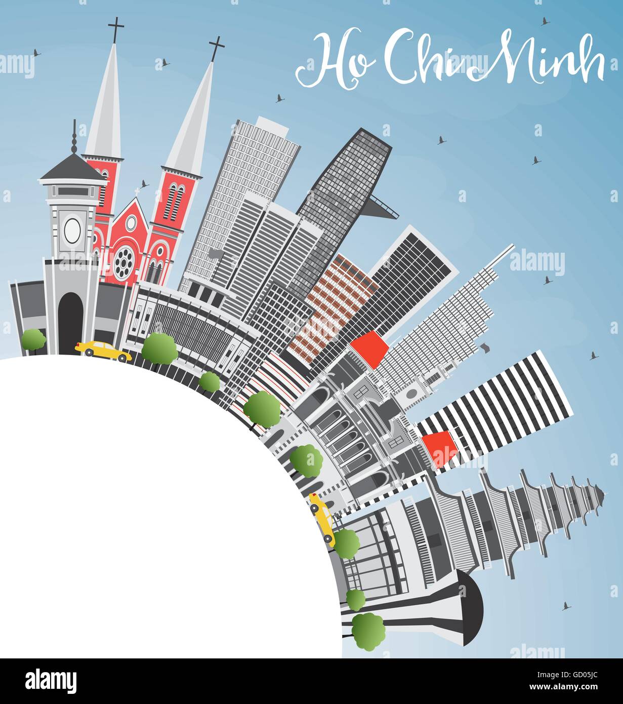 Saigon Stock Vector Images - Alamy