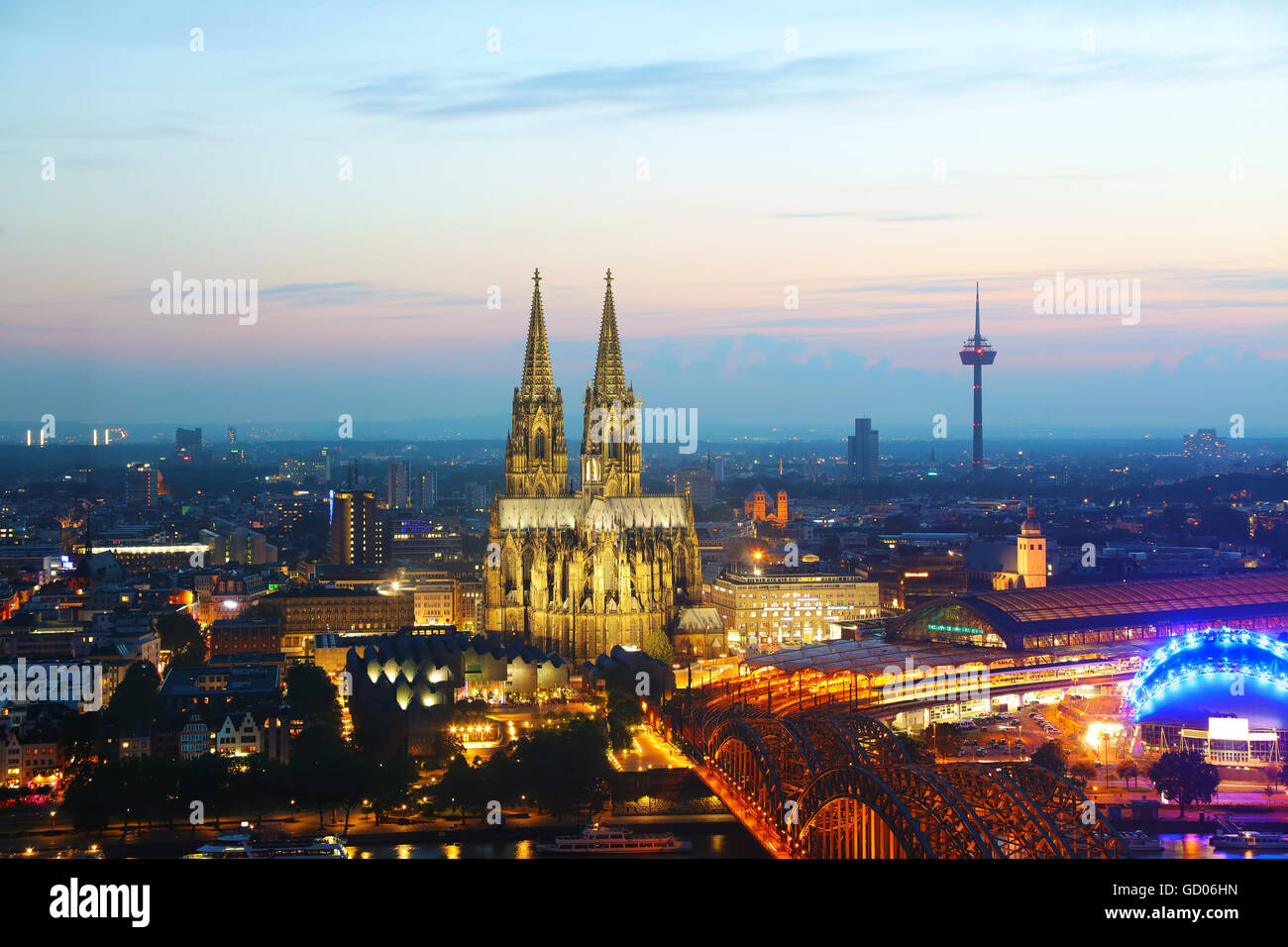 Aerial cathedral germany hi-res stock photography and images - Alamy