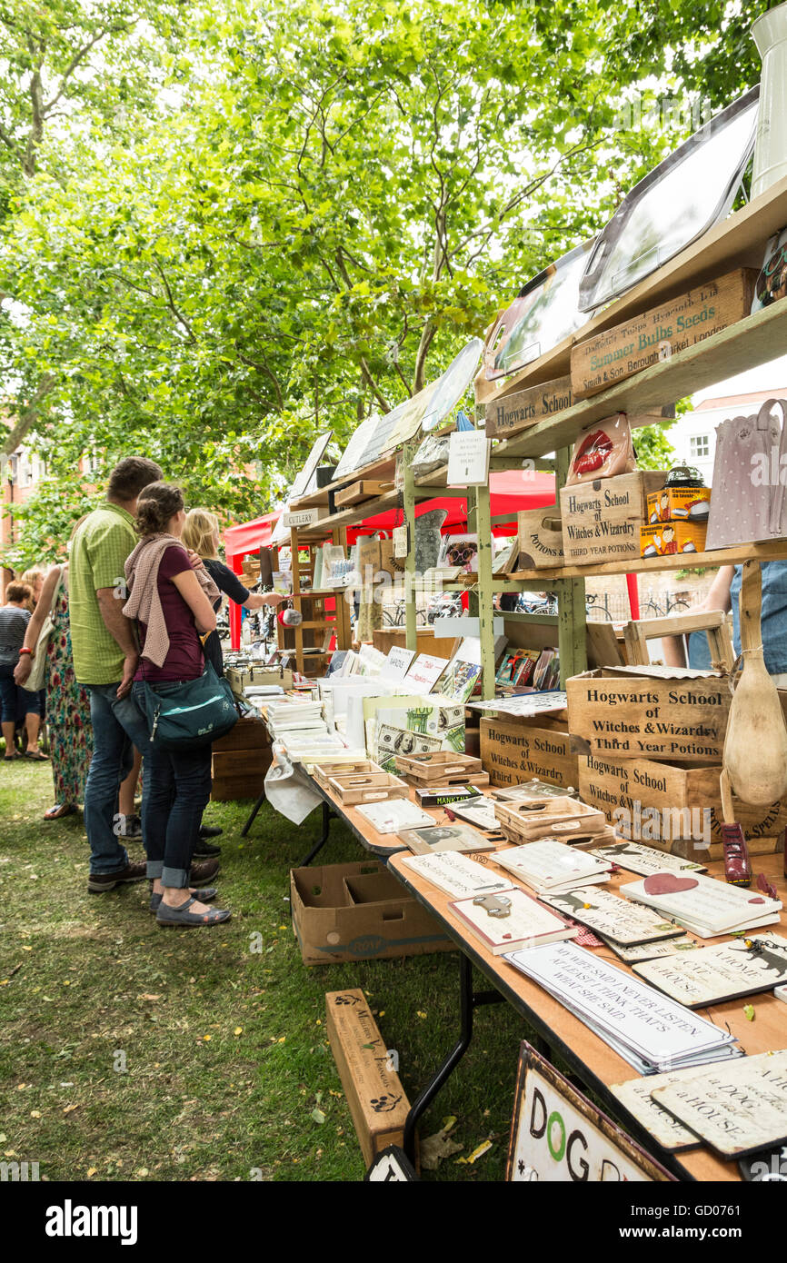Village fair stalls hi-res stock photography and images - Alamy