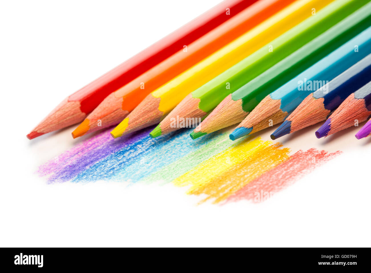 Different pencils hi-res stock photography and images - Alamy
