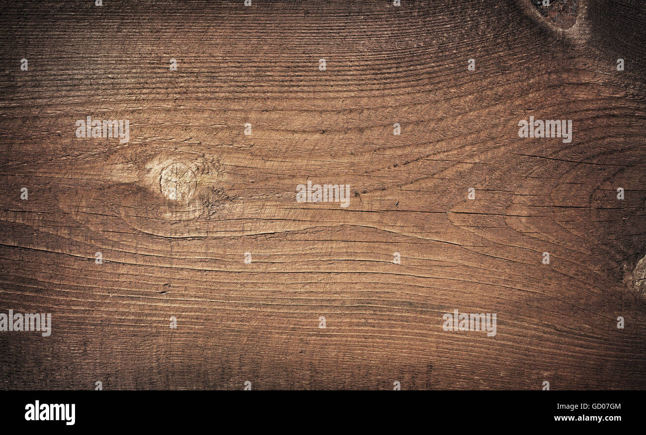 Dark brown scratched wooden cutting board. Wood texture Stock Photo - Alamy