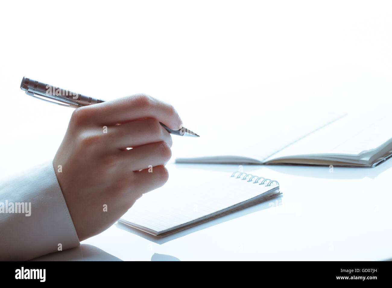 Female hand contract document pen hi-res stock photography and images ...